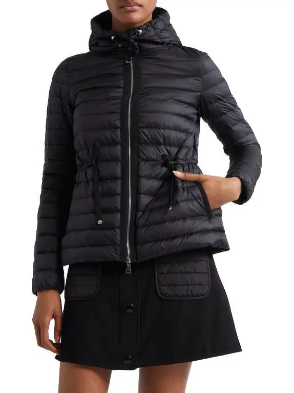 Moncler Raie Short Puffer Jacket - Black
