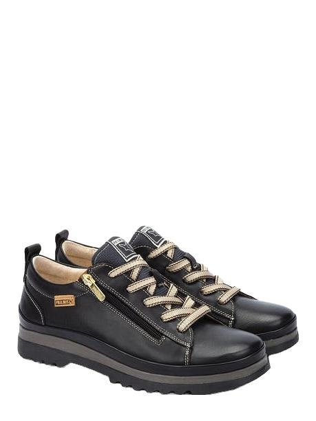 Pikolinos Vigo Leather Sneakers - Black