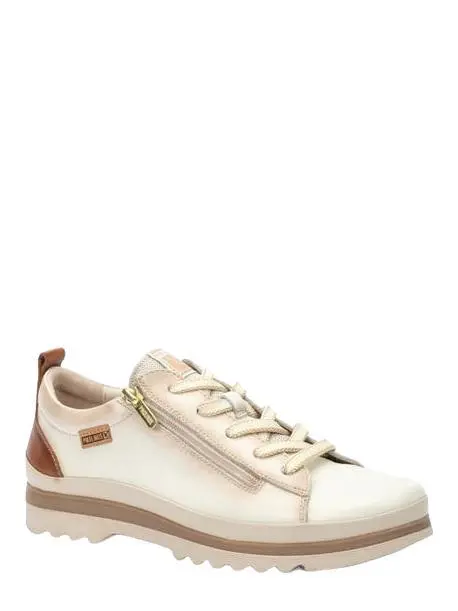 Pikolinos Vigo Leather Sneakers - Nata