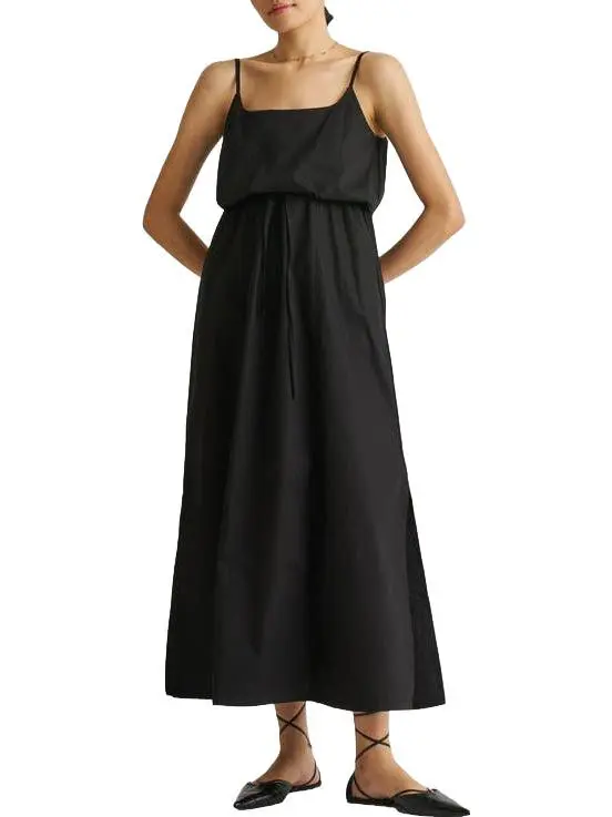 REISTOR Strappy Maxi Dress - Black