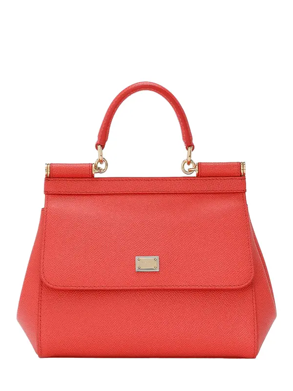 Dolce & Gabbana Sicily Handbag - Orange