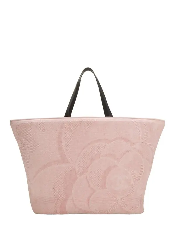 Chanel Terry Cloth Tote - Pink