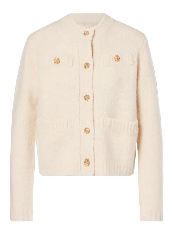 Jardin Des Orangers Cashmere-blend Cardigan - White