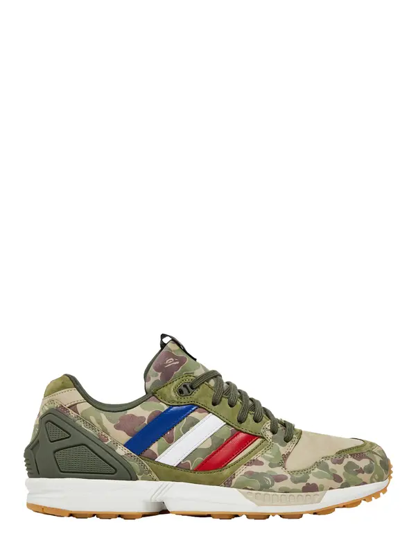 Adidas A Bathing Ape X Undefeated X Zx 5000 Camo - Green