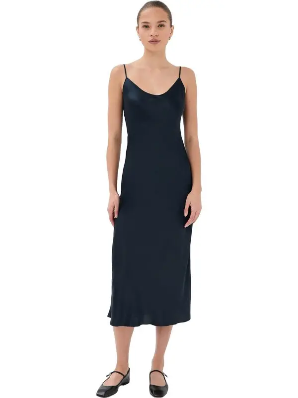 Sablyn Taylor Silk Dress - Midnight Navy