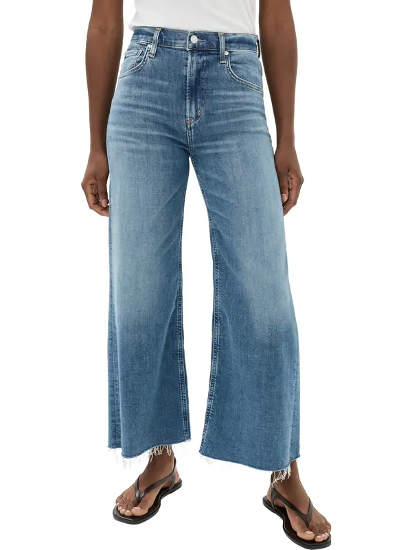 Citizens Of Humanity Lyra Wide Leg Crop - Abliss