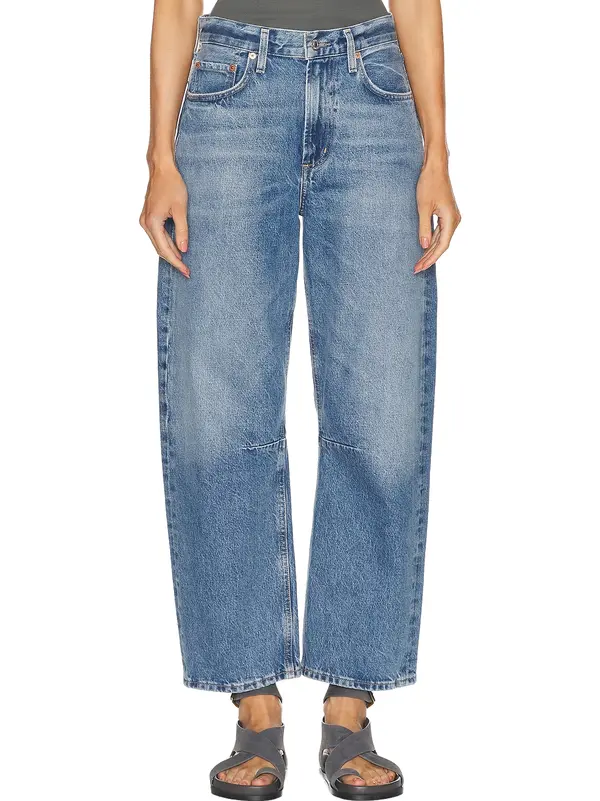 Citizens Of Humanity Miro Relaxed Wide Leg Jeans - Pacifica