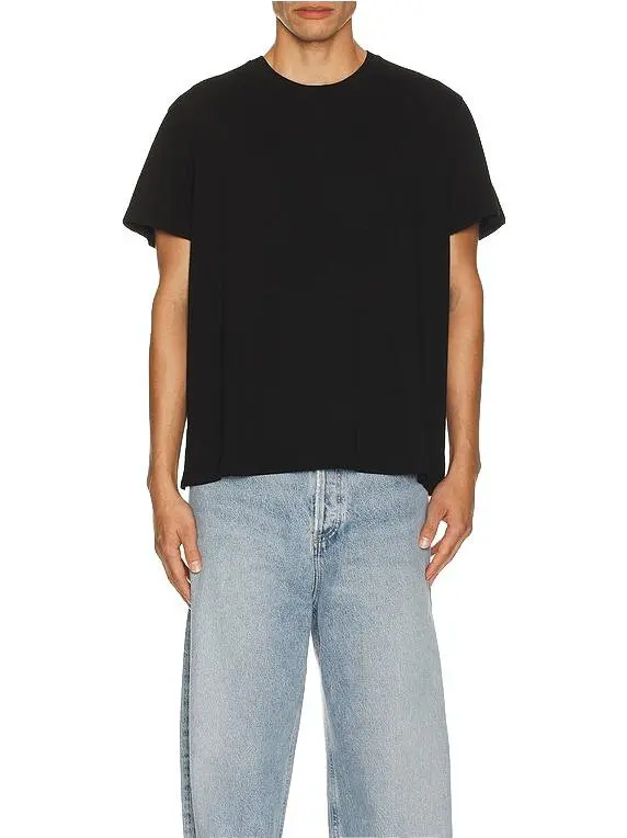 NILI LOTAN Brandon Tee In . Also - Black