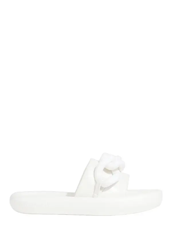 Stella McCartney Air Chain-embellished Slides - White