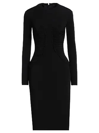 Pinko Midi Bodycon Dress - Black