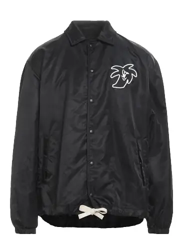 Palm Angels Windbreaker Jacket - Black