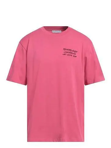 JW Anderson T-shirt Size Cotton, Elastane - Magenta