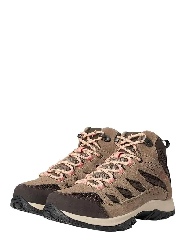 Columbia Crestwood Mid Waterproof Trail Boots - Brown