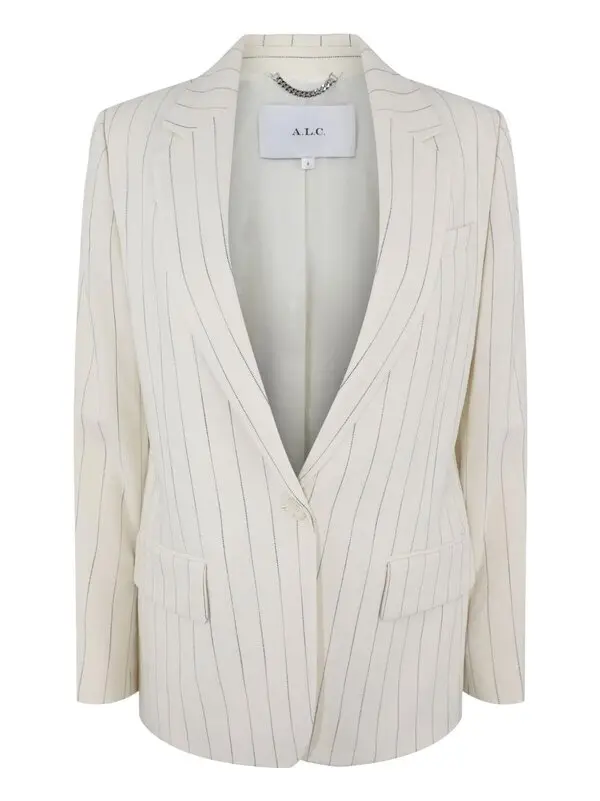 A.L.C. Mavis Iii Pinstripe Blazer - Neutrals