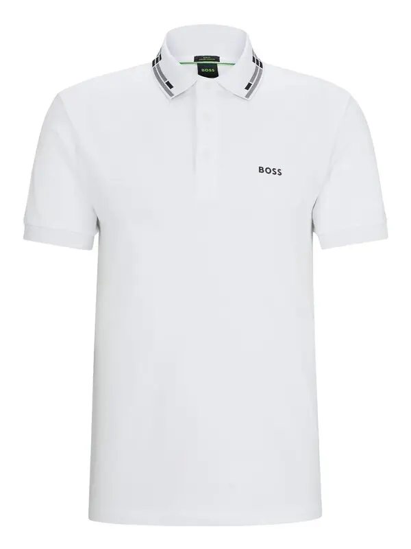 BOSS Paule Polo Shirt - White