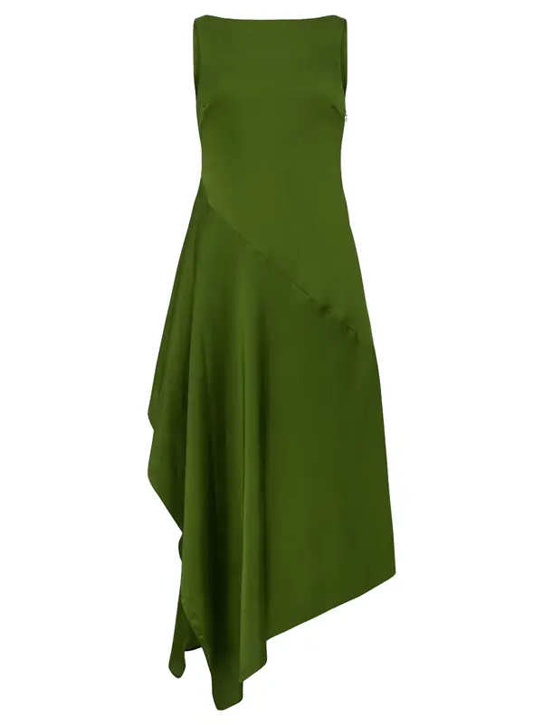 AZLEE Manisha Midi Dress - Green