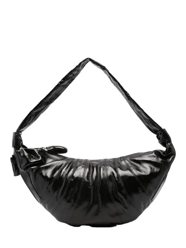 LEMAIRE Large Croissant Shoulder Bag - Black