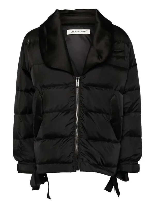 Undercover Panelled Puffer Jacket - Black