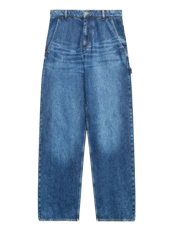 MARANT ETOILE Solene Wide-leg Jeans - Blue