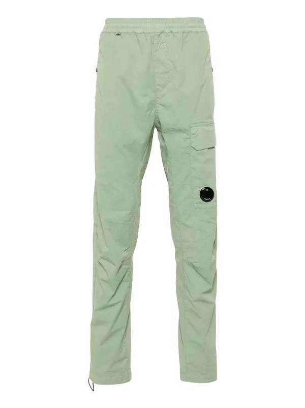 C.P. COMPANY Lens-detail Cargo Trousers - Green