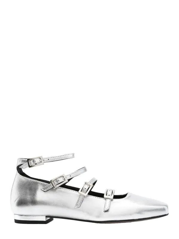 ALOHAS Luke Ballet Flats - Silver