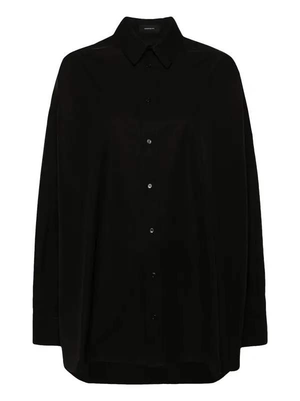 Wardrobe.NYC Mini Shirt Dress - Black