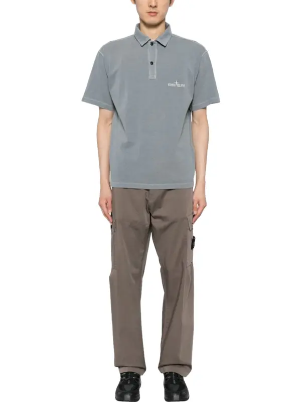 Stone Island Cargo Tapered-leg Trousers - Neutrals