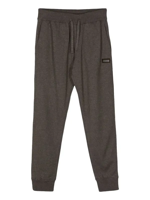 Paul & Shark Logo-plaque Track Pants - Brown