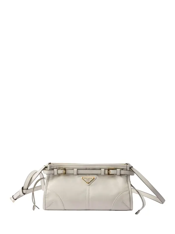 Prada Small Bonnie Shoulder Bag - White