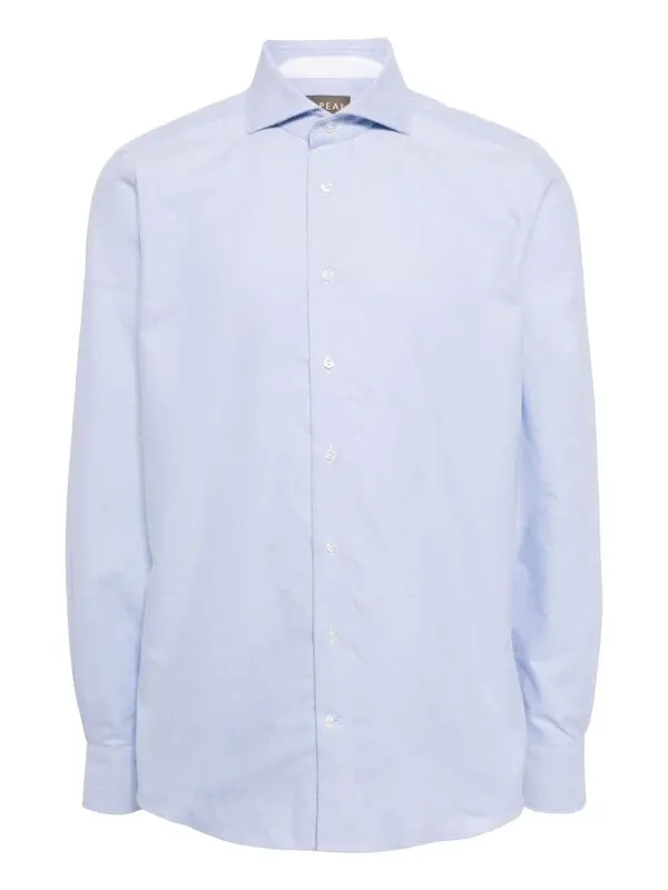 N.peal Cannes Flannel Shirt - Blue