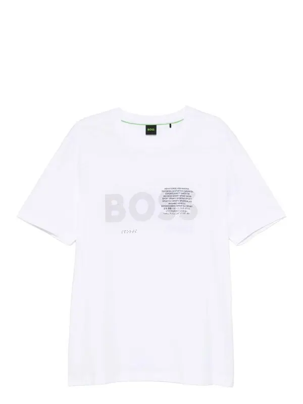 BOSS Signature Artwork T-shirt - White