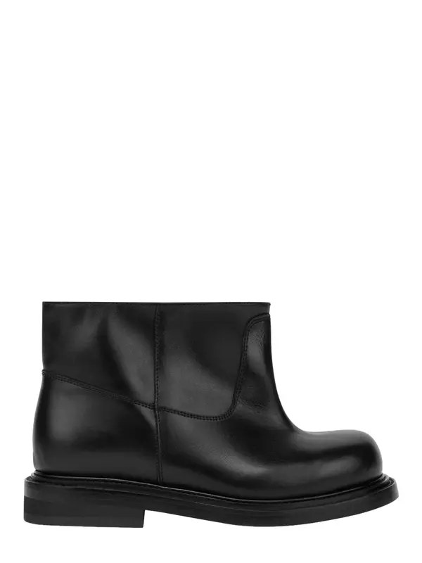Moschino Slip-on Ankle Boots - Black
