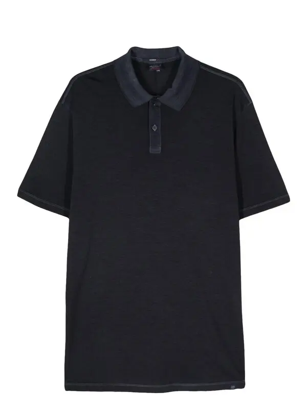 Paul & Shark Virgin Wool Polo Shirt - Blue