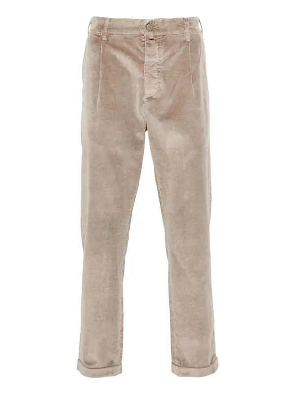 Jacob Cohen Henry Corduroy Trousers - Neutrals