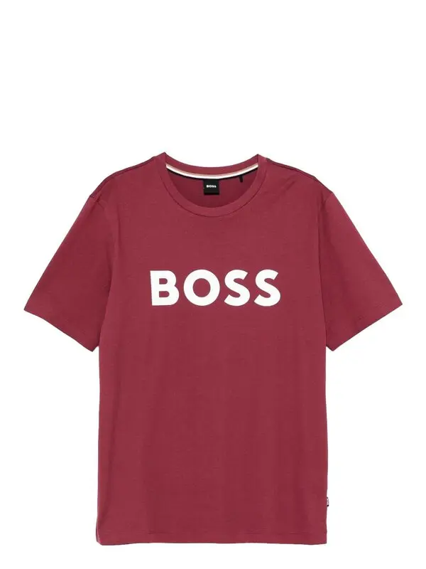 BOSS Logo-print T-shirt - Red