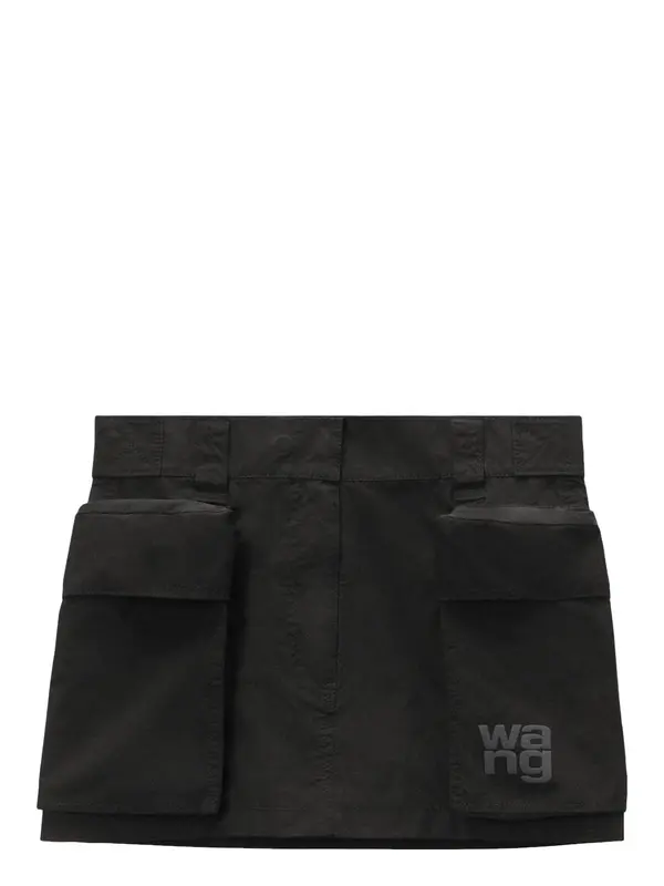 Alexander Wang Cargo Mini Skirt - Black