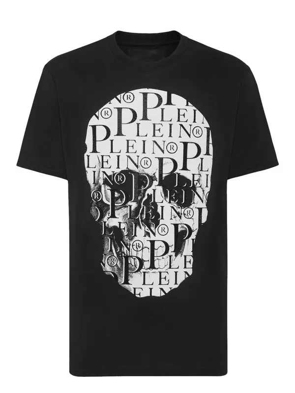 Philipp Plein Stones Skull T-shirt - Black