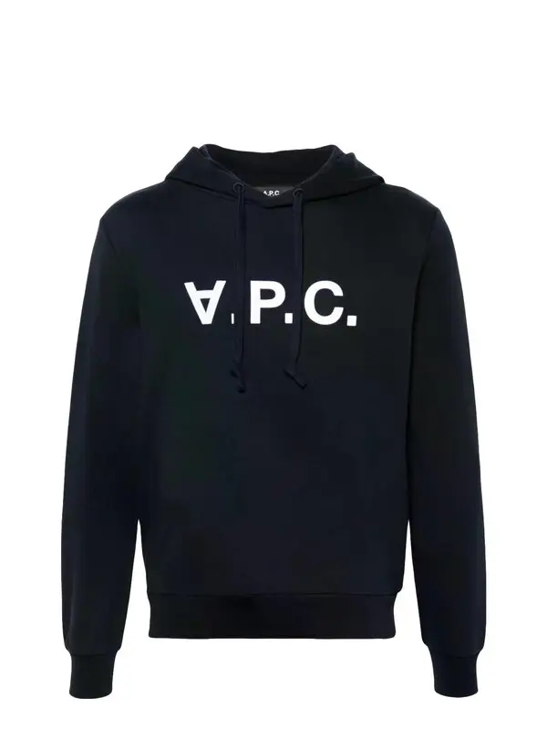 A.p.c. Standard Grand Vpc Hoodie - Blue