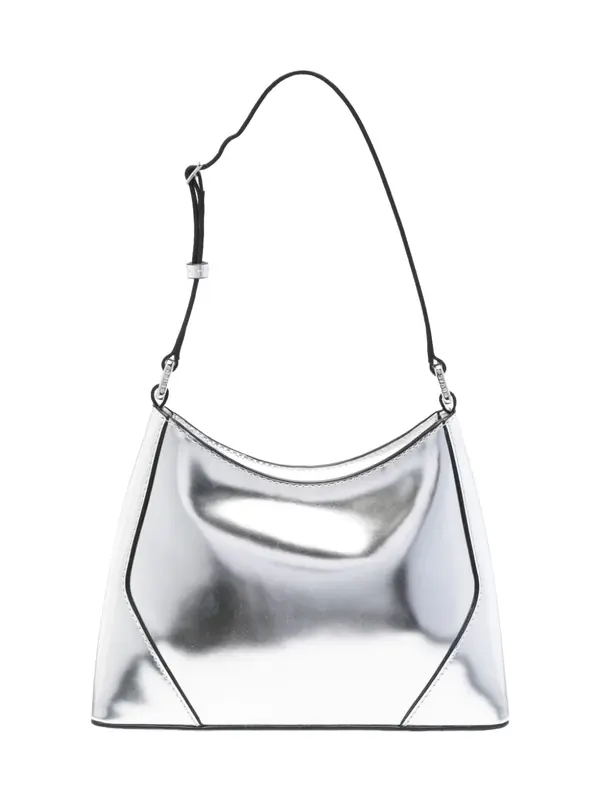 Staud Linda Shoulder Bag - Silver
