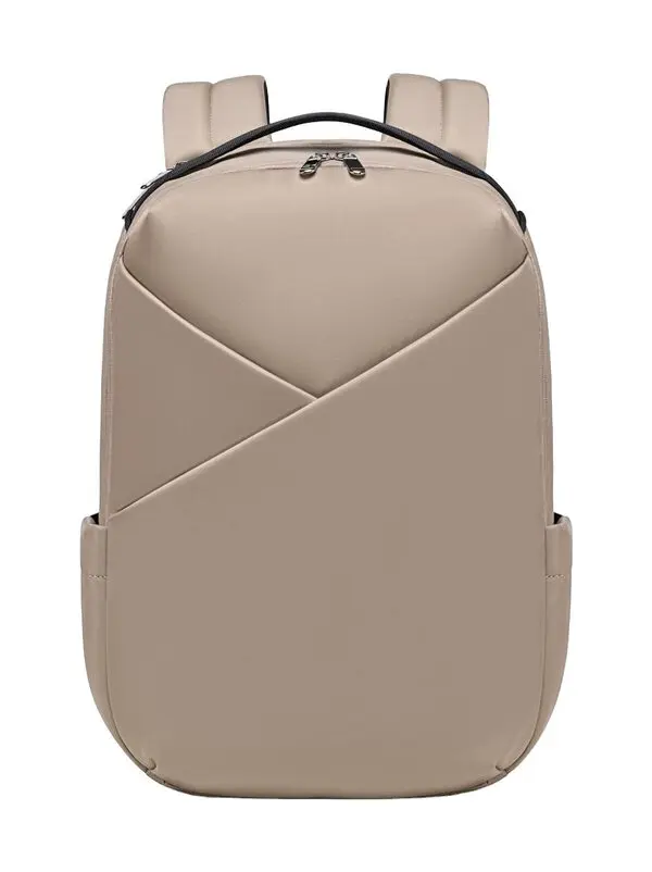 LUX AND NYX Origami 16-inch Laptop Backpack - Champagne Taupe