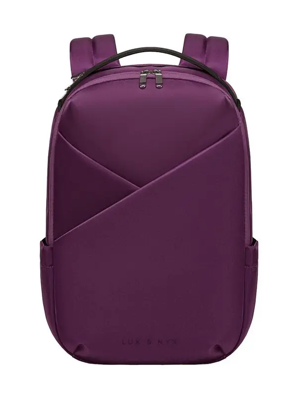 LUX AND NYX Origami 16-inch Laptop Backpack - Wine