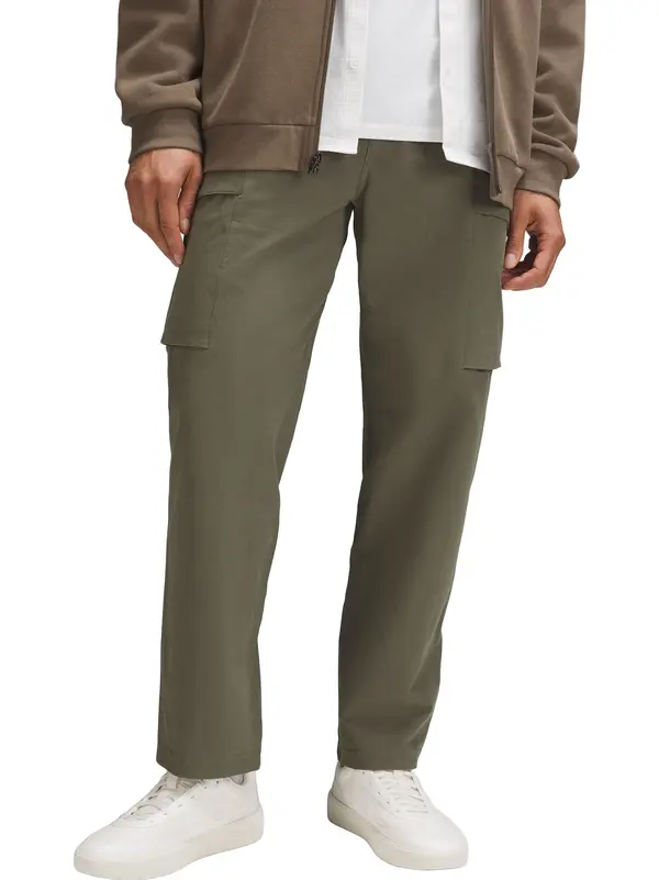 Lululemon Stretch Cotton Versatwill Relaxed-fit Cargo Pant - Army Green