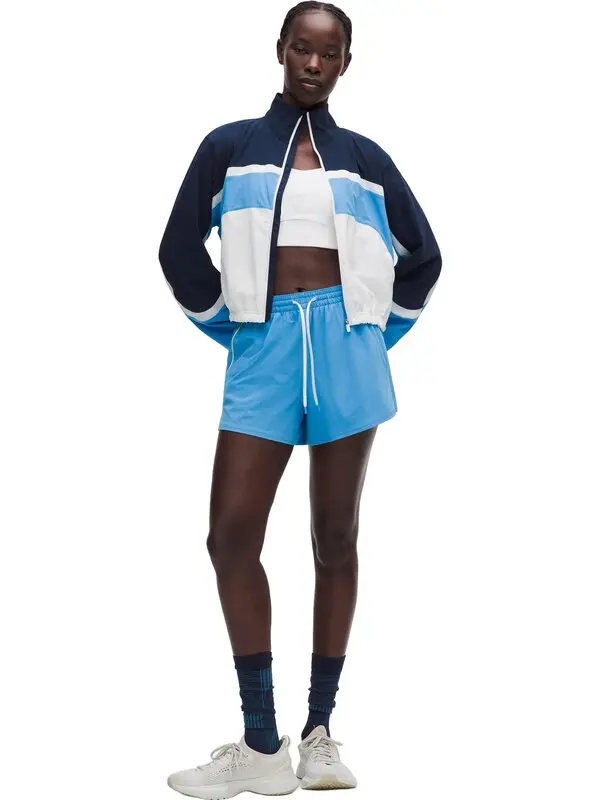 Lululemon Court Rival High-rise Relaxed Fit Shorts 3 - Ocean Wave/white