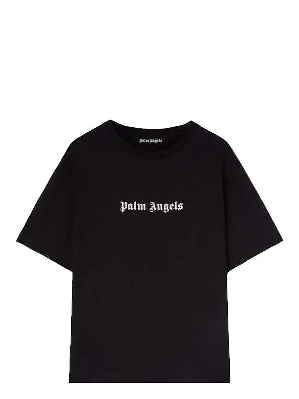 Palm Angels Slim Fit T-shirt - Black/white