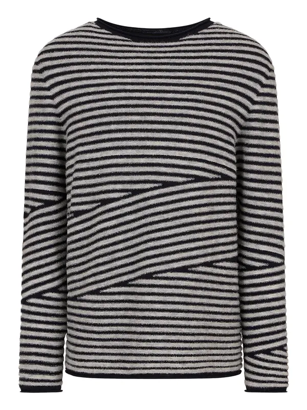 Giorgio Armani Crew-neck Jumper - Patterned