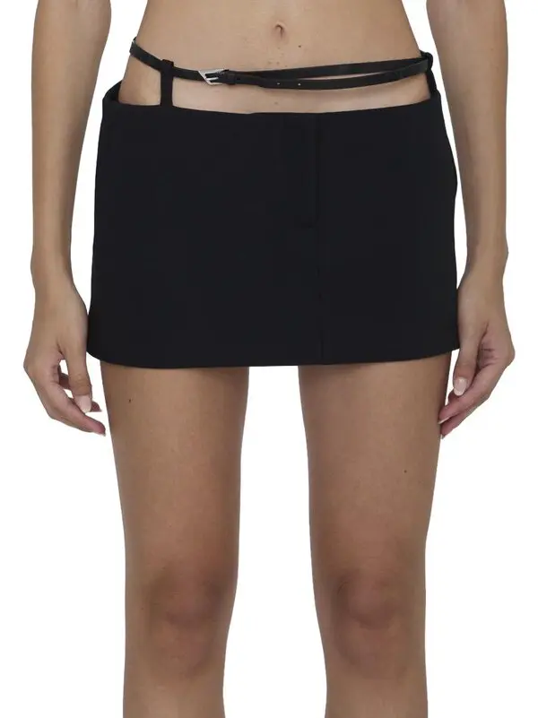 Attico Miniskirt - Black