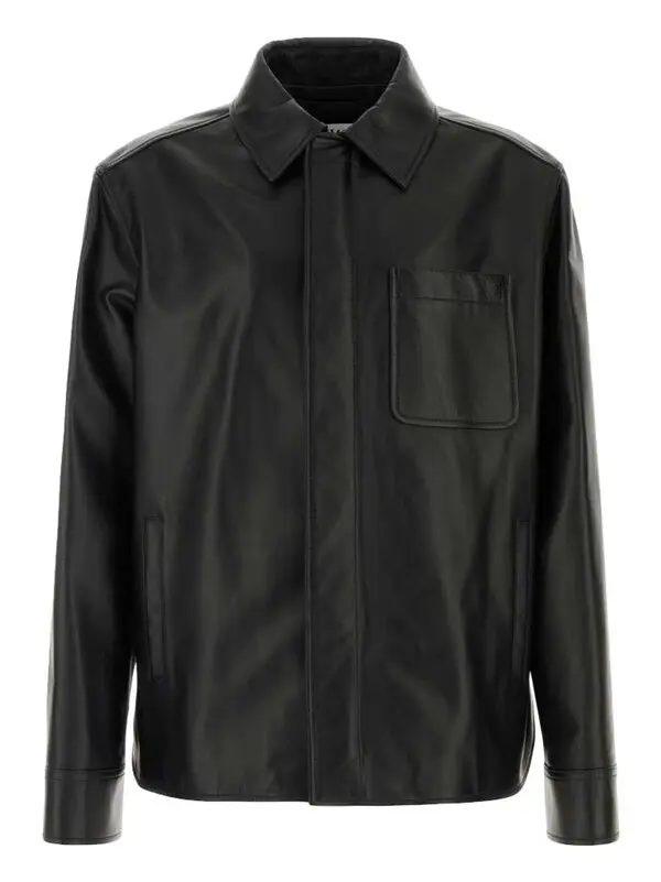 Loewe Leather Jacket - Black