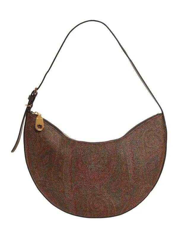 Etro Essential Paisley Hobo - Brown