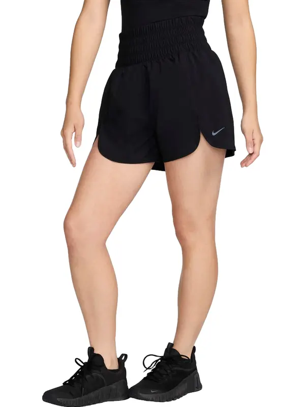 Nike Dri-fit High-waist Lined Shorts - Black/cool Grey