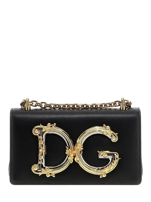 Dolce & Gabbana Dg Girl Mini Bag - Black